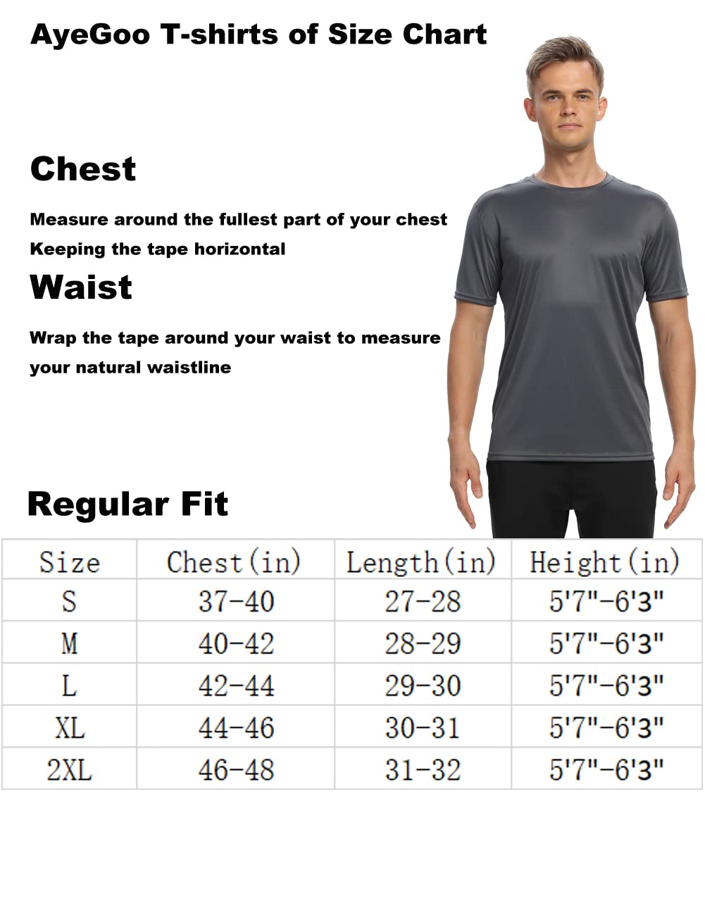Mens 4-Pack Crew Short Sleeve Active Quick Dry T-Shirts, Athletic Running Gym Workout Sports Tee Shirts for Men (Black/Dark Grey/Dark Red/Royle Blue, L)