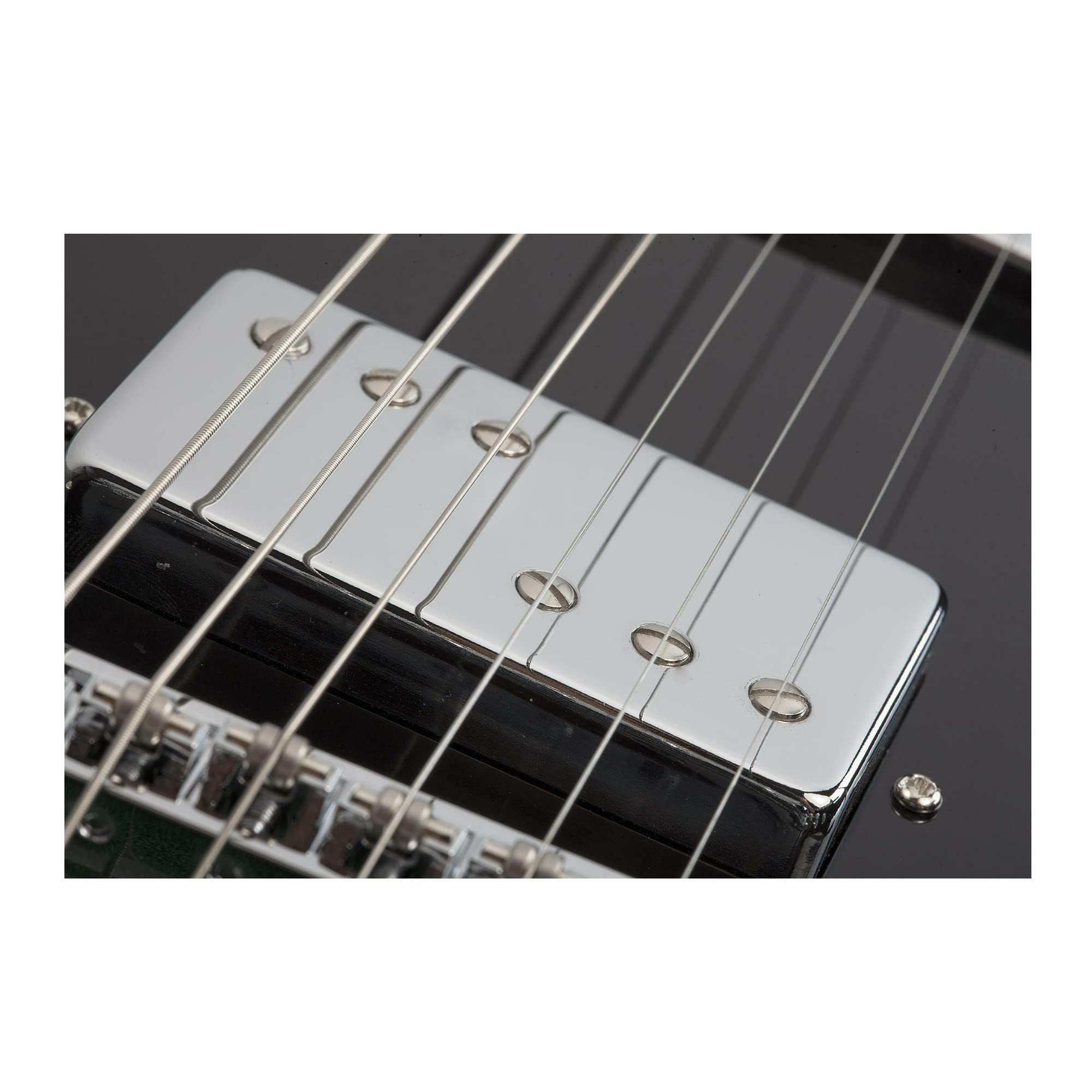 Schecter PT Fastback II 6-String B Electric Guitar (Right Handed, Dark Emerald Green) Bundle with Hard Shell Carrying Case (2 Items)