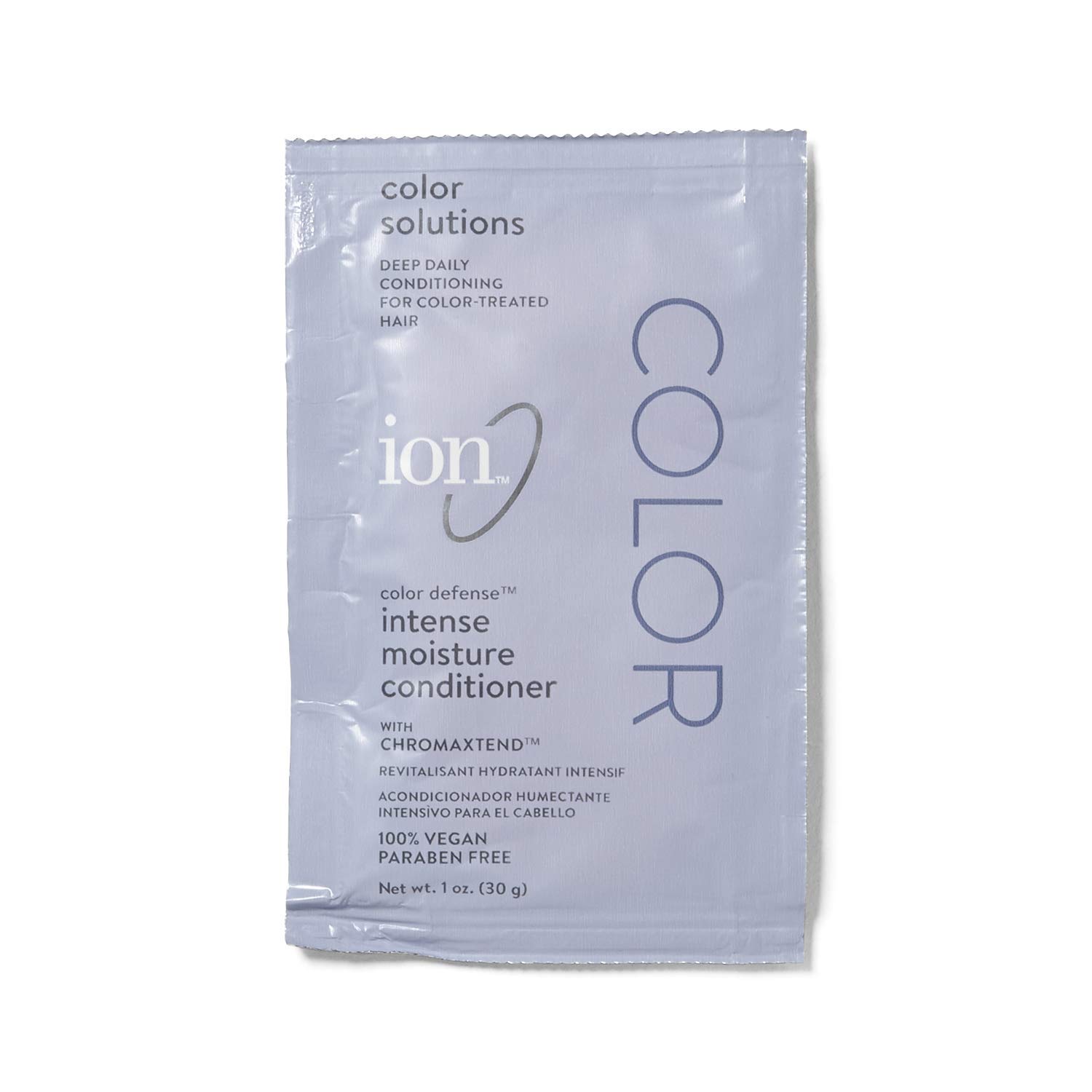 ion Color Defense Intense Moisture Conditioner Packette, Vegan, Paraben free, Sulfate Free, Protects, Hydrates, Color Safe