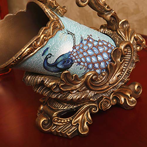 ZYZMH Gift Ideas European Style Living Room TV Cabinet Wine Cabinet Home Craft Decorations Wine Rack Ornaments American