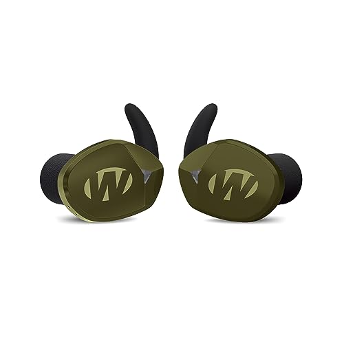 Walker's Silencer BT 2.0 Rechargeable Electronic Earbuds (OD Green)