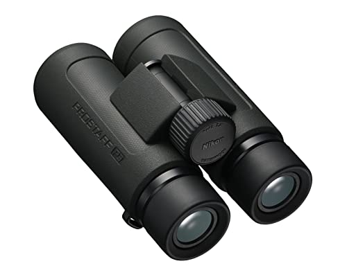 Nikon PROSTAFF P3 8x42 Binocular | Waterproof, fogproof, rubber-armored Full-Size Binocular, wide field of view & long eye relief | Official Nikon USA Model