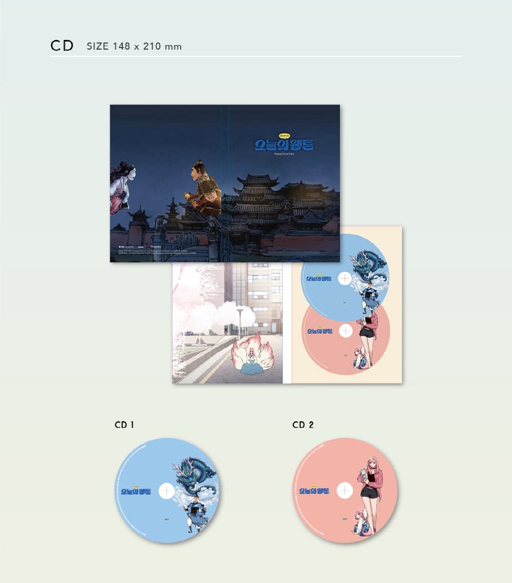 Today's WEBTOON (SBS Drama) OST Album (2CD)
