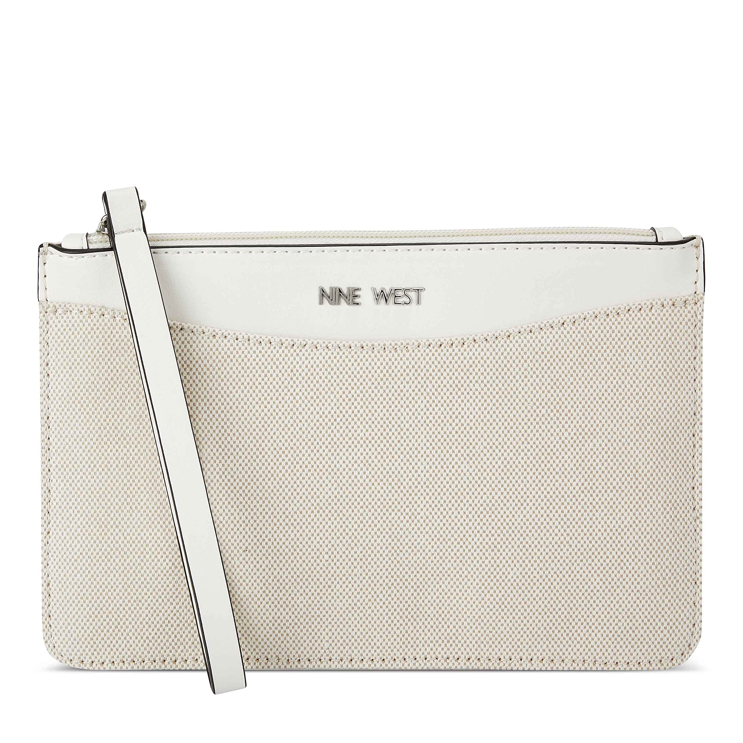 Nine West Galla Slg Wristlet Beige/Optic White One Size