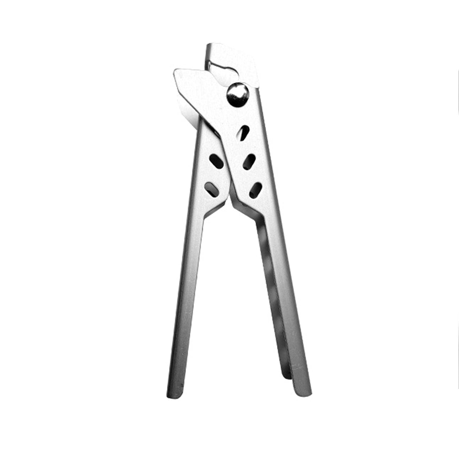 LVOERTUIG Anti Scald Pan Gripper Outdoor Camping Portable Tool Aluminum Alloy Suitable for Clamping Pots Pans Kitchenwares Lightweight(Size:4.92x1.18inch)