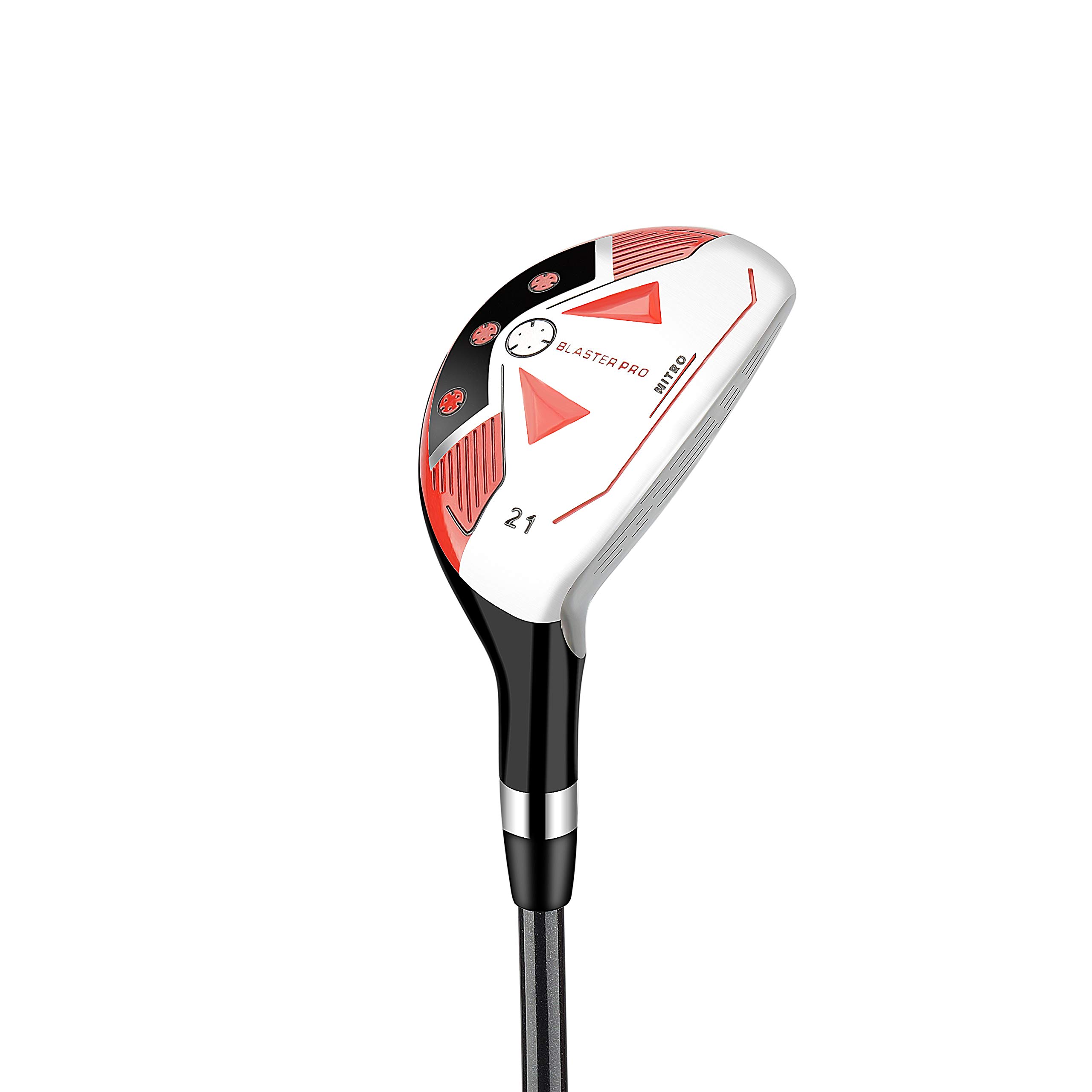 Nitro Blaster Golf Set Graphite Mens Pro Right Handed, Silver