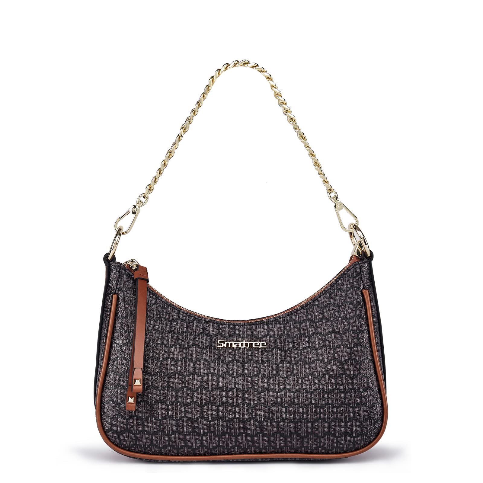 Scootree Smatree Metallic Full Grain Leather Shoulder Bag for Women