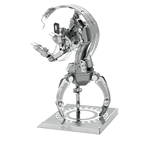 Metal Earth Star Wars Destroyer Droid 3D Metal Model Kit Bundle with Tweezers Fascinations
