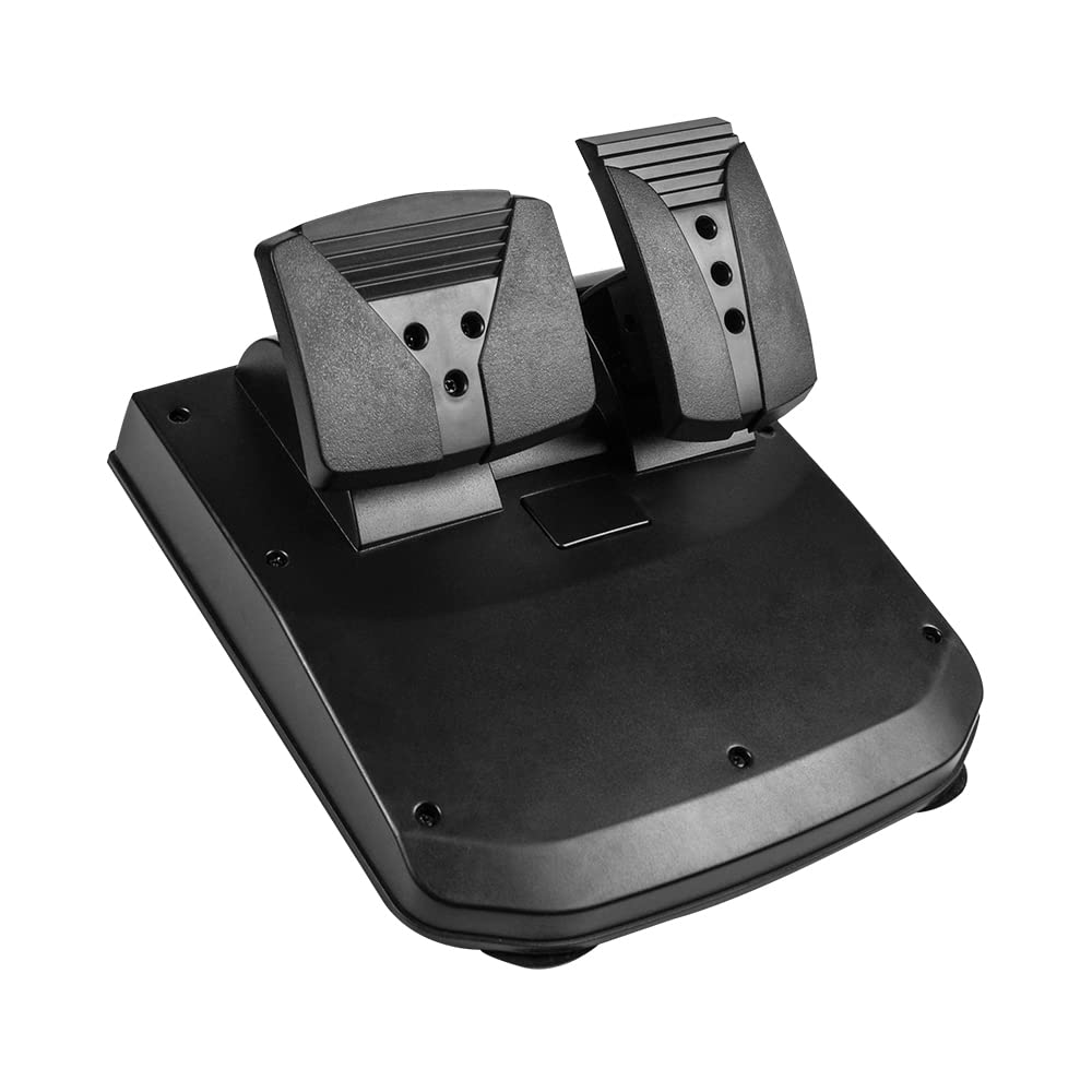 NBCP Racing Wheel, PC Steering Wheel Floor Pedals 270/900°Car Sim Driving Dual-Motor Vibration Feedback with Shifters Gear for Xbox Series X|S, Xbox One, PC, PS4, PS3, Xbox 360, Switch