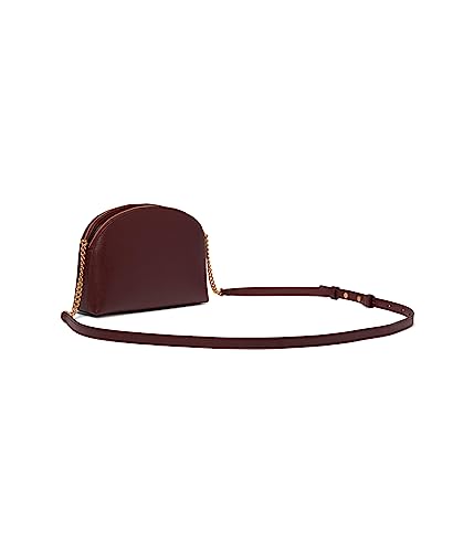 Kate Spade New York Morgan Saffiano Leather Double Zip Dome Crossbody Cordovan One Size
