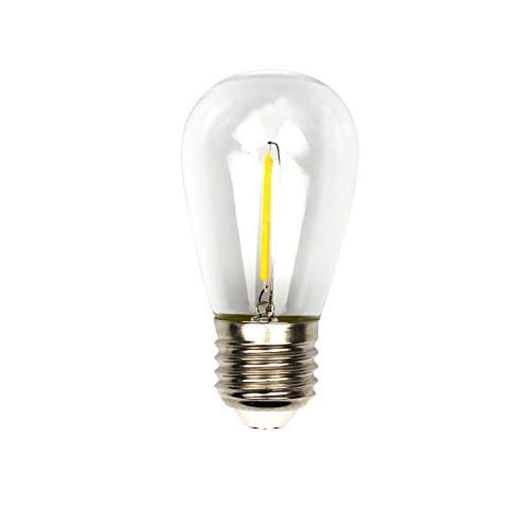 MJ PREMIER LED Light Bulb E27 Base Replacement Bulbs 3V Customized Special Table Lamp Battery Operated Warm White Light(45 * 85)