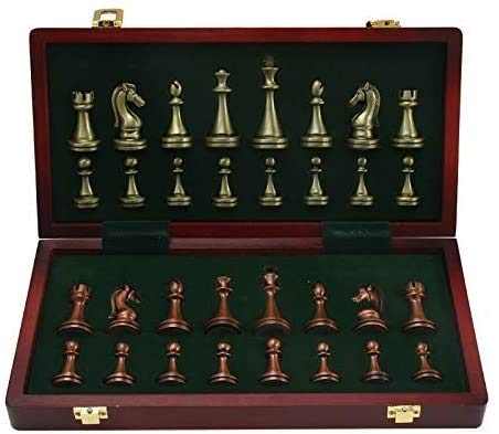 Sets for Adults and Kids,Travel International Set with Folding Board,Game Sets with Game Pieces Storage Slots,