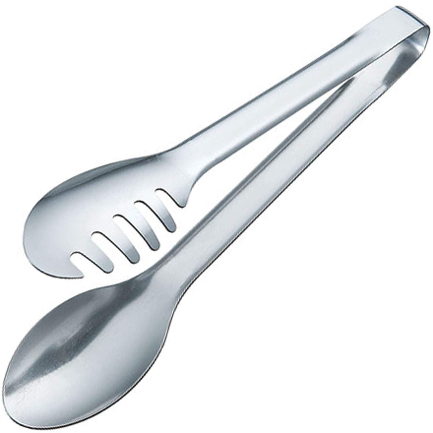 Nagao Tsubamesanjo Salad Tongs, 9.8 inches (25 cm), Stainless Steel, Made in Japan