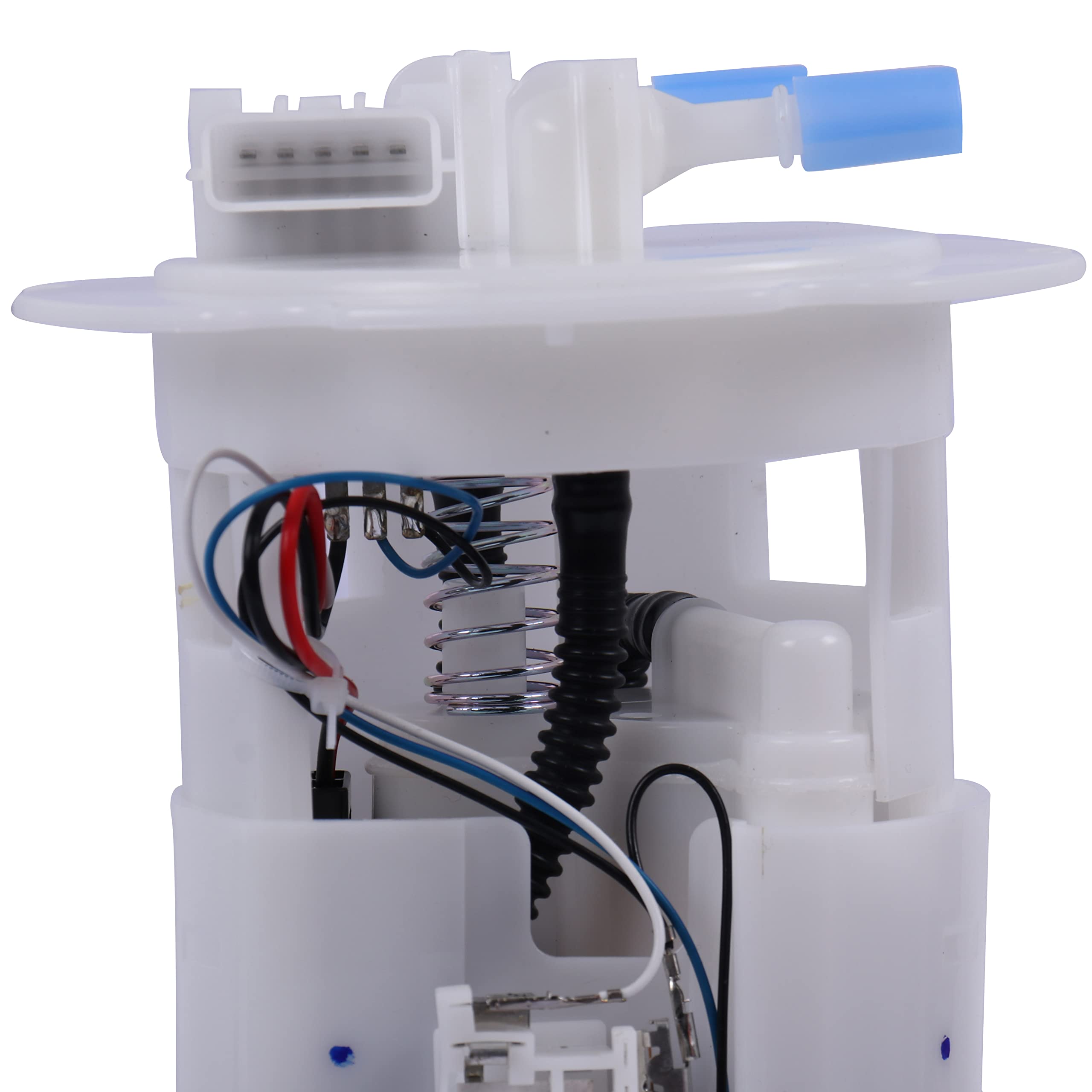 MOSTPLUS Fuel Pump Assembly w/Sending Unit Compatible with 2000-2006 Nissan Sentra L4 1.8L 2.0L 2.5L Replace 17040-8U002 E9184M (w/ 2 Tube Ports)