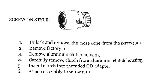 Simpson Strong-Tie QuikDrive DWAG2 - Adapter for Dewalt Screwguns