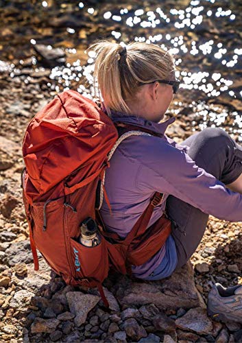 Kelty Zyp 38 Hiking Women's Daypack, Red Ochre/Fired Brick - Hiking, Travel & Everyday Carry Backpack – Hydration Compatible