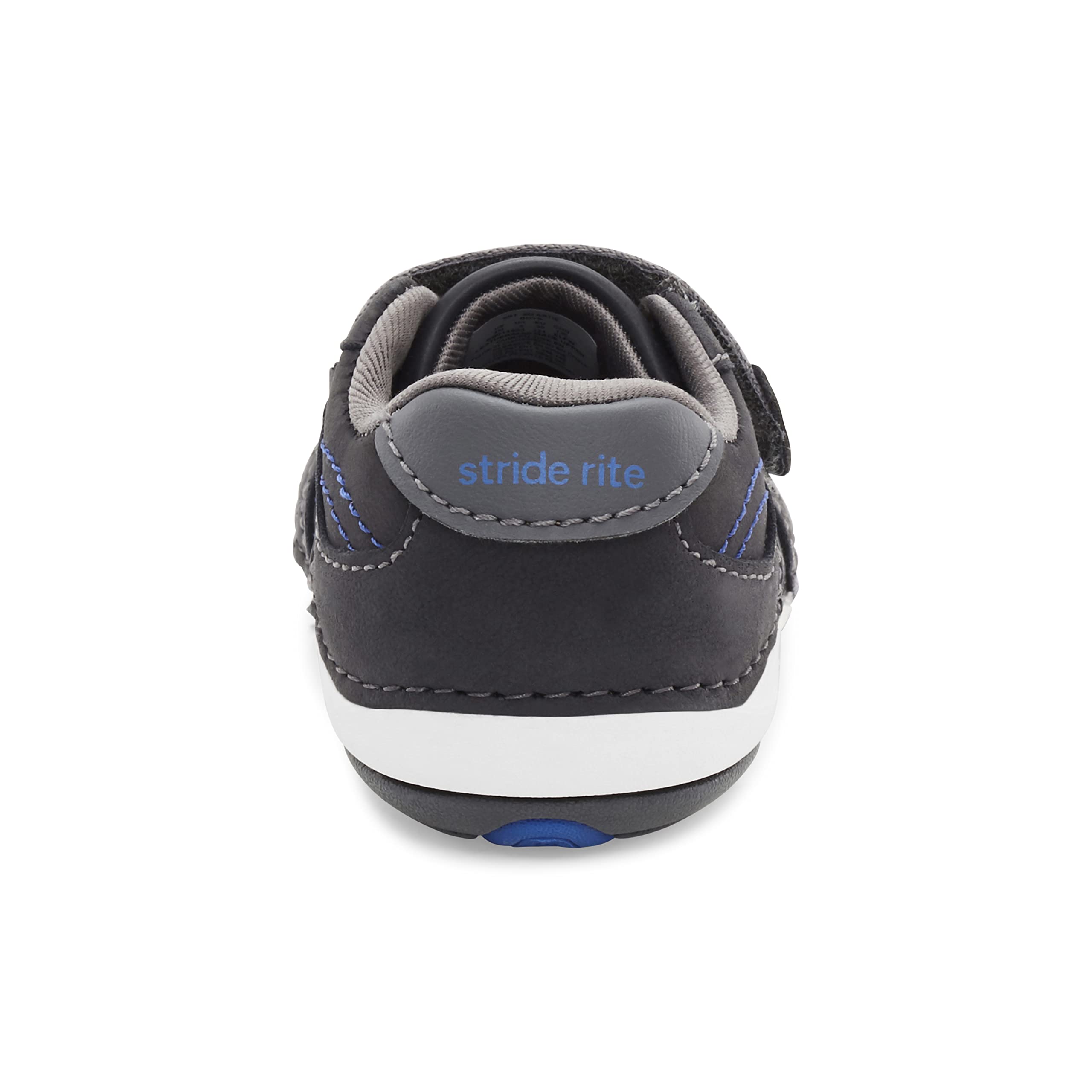 Stride Rite Baby Boys SRT SM Artie Sneaker, Grey, 6 Wide Infant