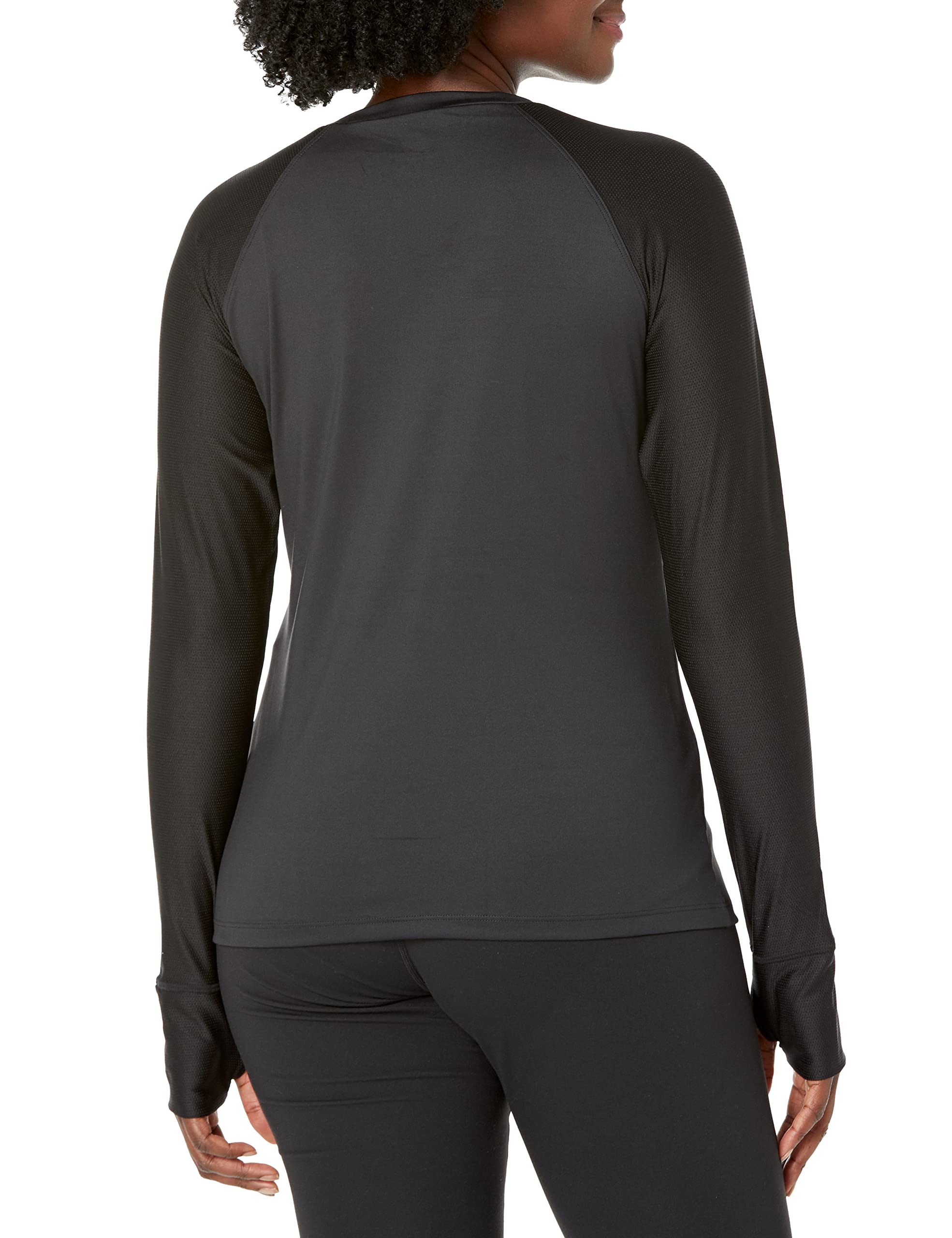 New Balance Women's Shape Shield Long Sleeve, Black, X-Large