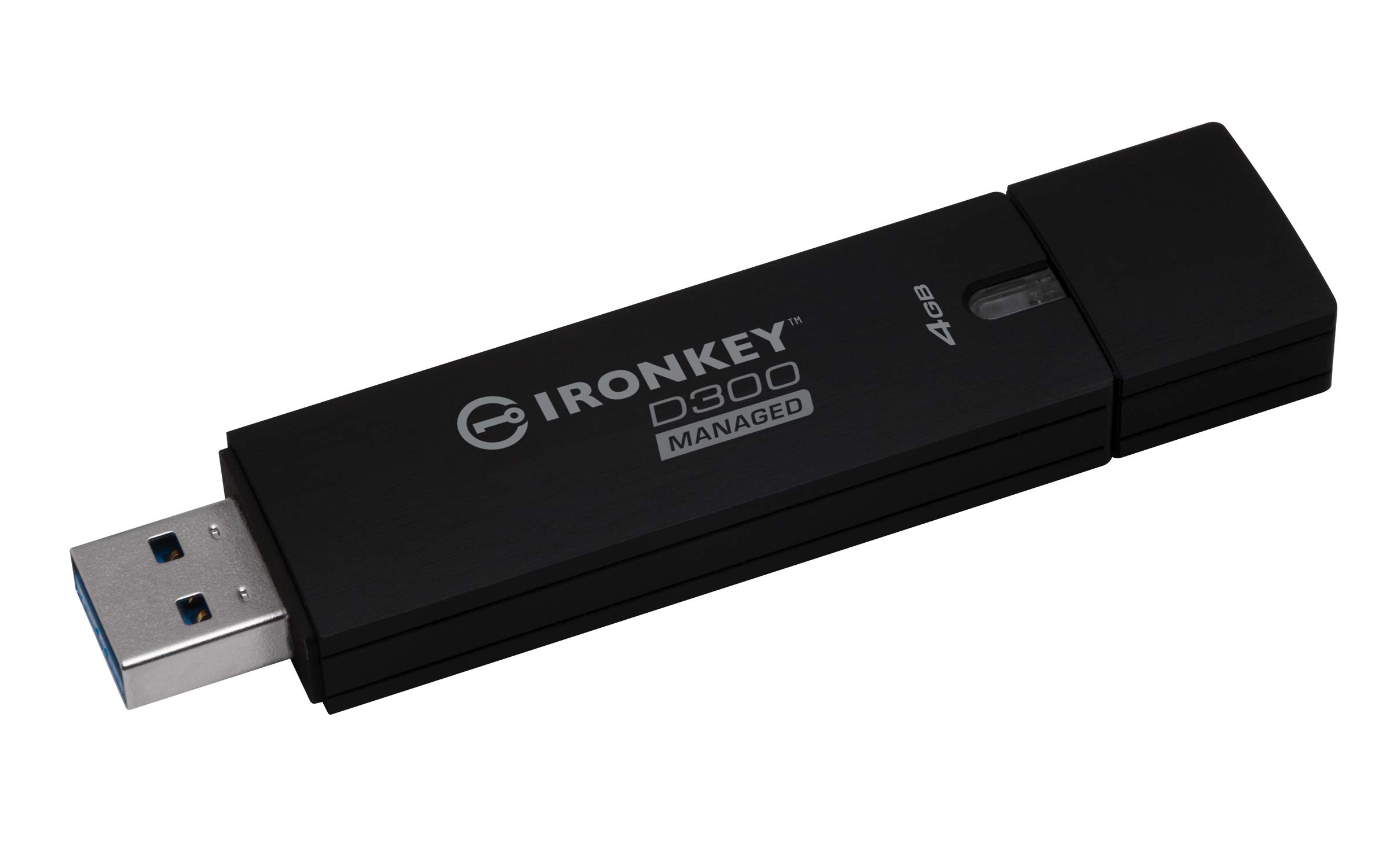 Kingston - IKD300SM/4GB - MF IKD300SM 4GB 4GB D300SM AES 256 XTS Encrypted USB Drive Retail