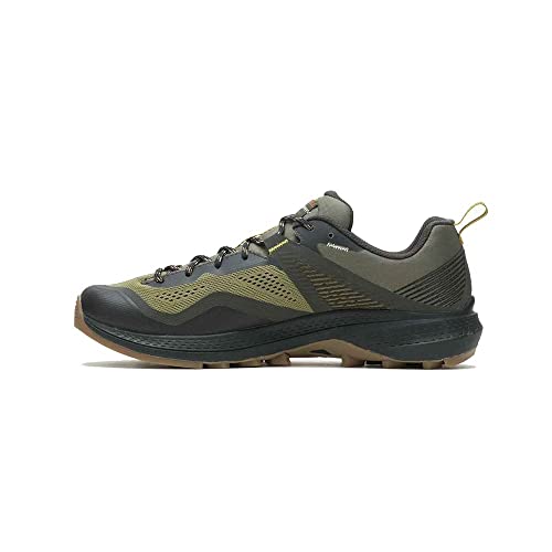 Merrell Mqm 3 Sneakers for Men Offers Textile Lining, Round-Toe Silhouette, and Lace-Up Closure Olive 11 M