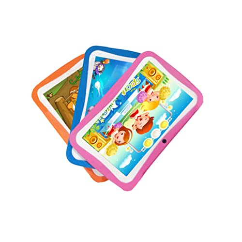 TOKIDNY 7 PC Tablet Core My-q Android Plug Pink Inch with Kids for US Mb+