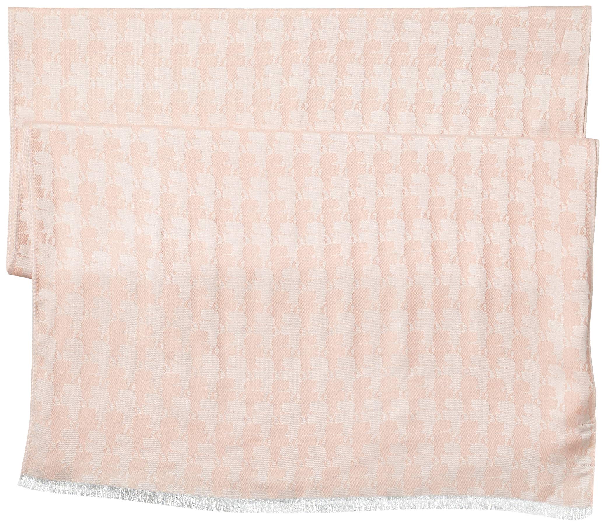 Karl Lagerfeld Paris Women's Two Toned Pashmina Scarf, Deep Peony, One Size