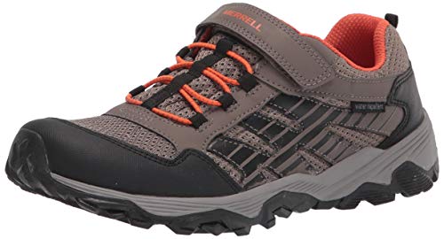 Merrell unisex child Moab Voyager Low Alternative Closure Hiking Shoe, Gunsmoke, 11 Big Kid US