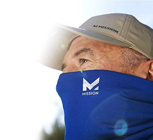 Mission Cooling Neck Gaiter - Blue