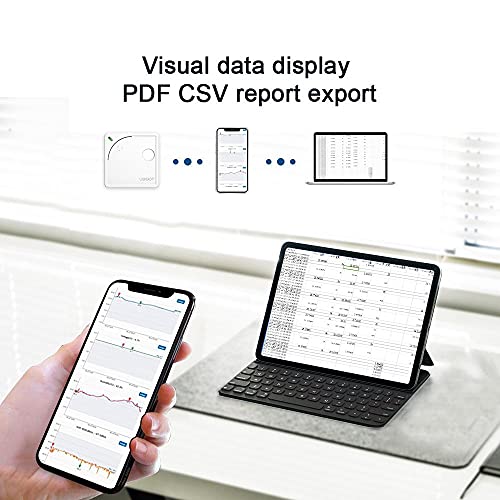 UbiBot Industrial Wireless Remote Temperature Humidity Ambient Light Sensor 2.4GHZ WiFi 24/7 Alerts Data Logger Free iPhone/Android Apps Monitor Anywhere, Anytime! IFTTT WS1 Temperature Probe Combo