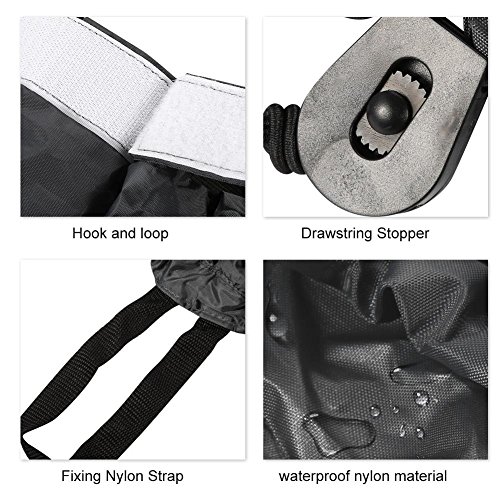 Kayak Spray Skirt, Outdoor Waterproof Adjustable Nylon Water Sports Boat Deck Surf Cover Accessories(Gray)