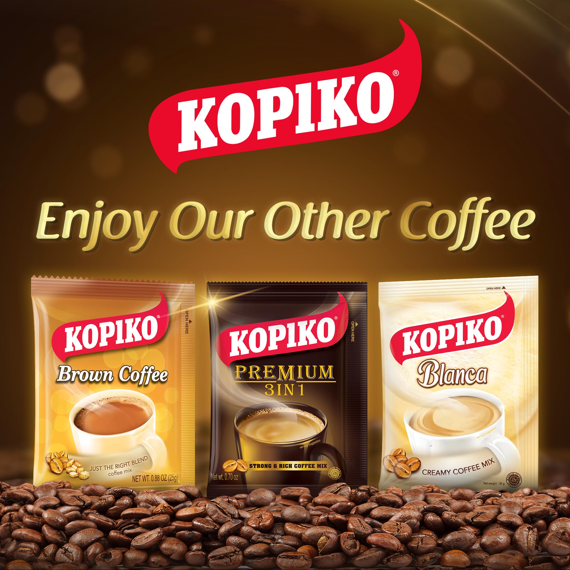 Kopiko 3 in 1 Instant Coffee, 21.2 Ounce (Pack of 1)