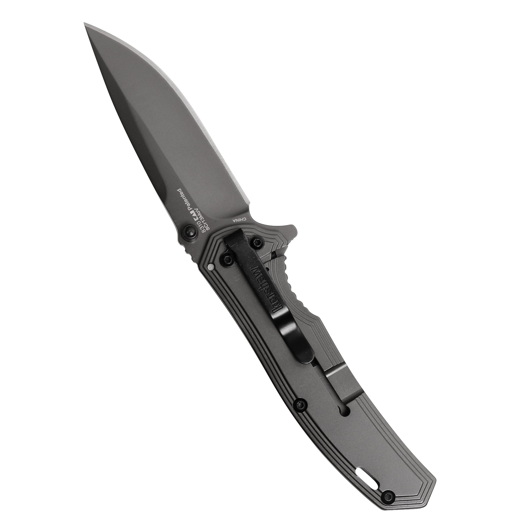 Kershaw Fringe Pocket Knife + Smith's PP1 Pocket Pal Knife Sharpener