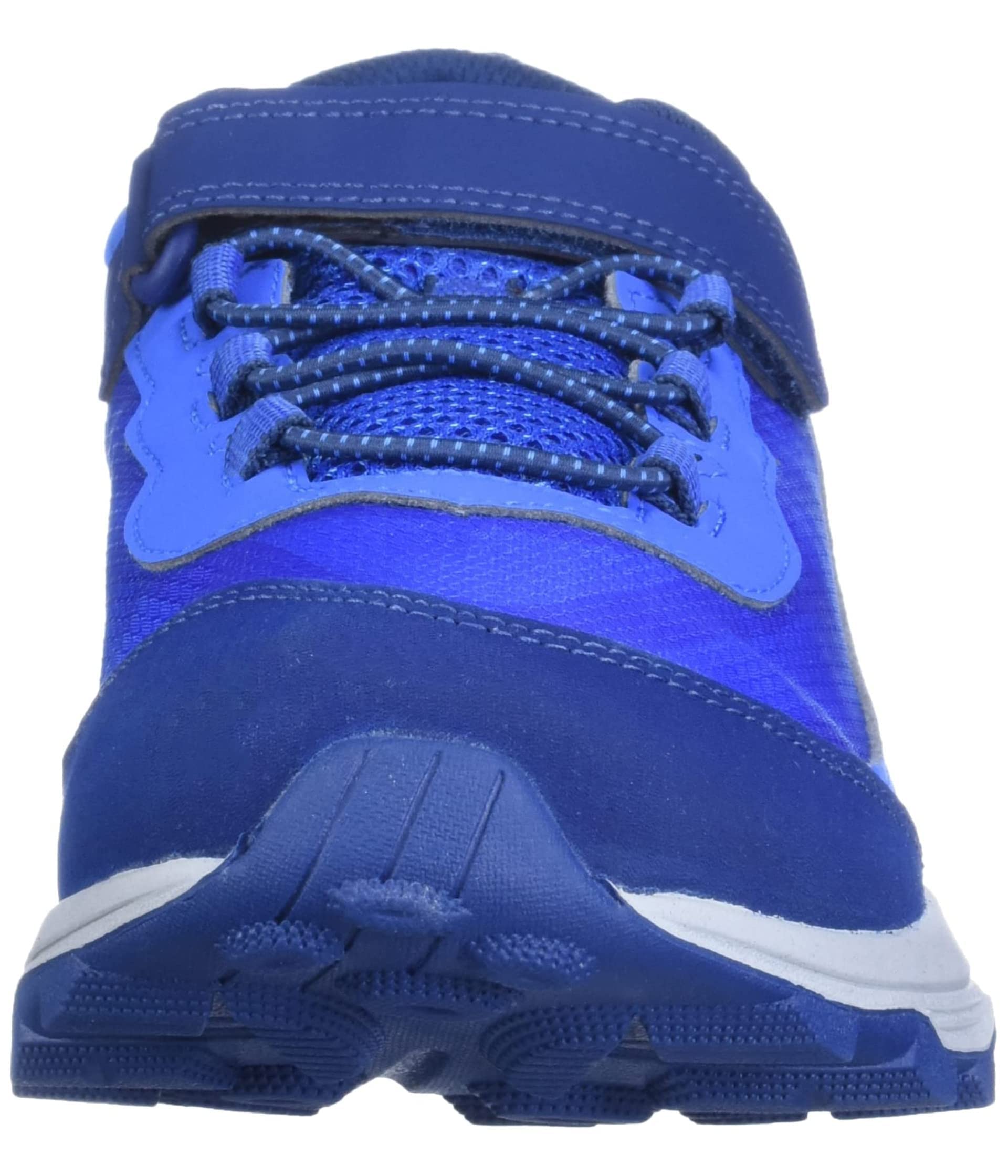 Merrell Moab Speed Low Alternative Closure Waterproof Hiking Sneaker, Blue, 4.5 US Unisex Big Kid