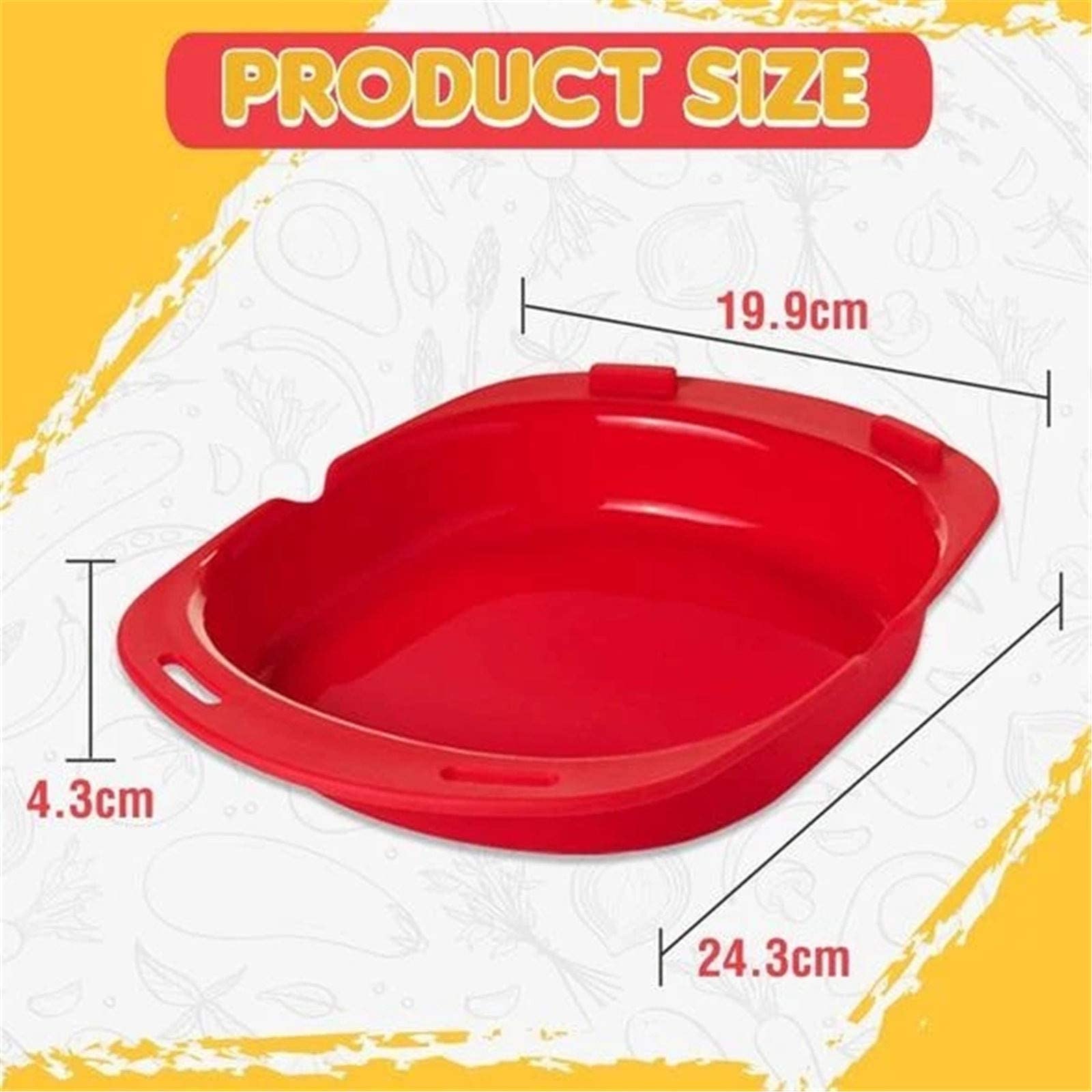 Portable Silicone Microwave Omelette Mould Oven Non Stick Omelette Maker Foldable Eggs Roll Baking Pan Omelette DIY Tools Kitchen Bar Baking Accessories
