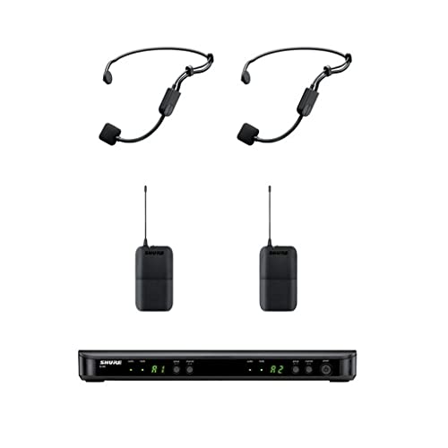 Shure BLX188/P31 Headset Condenser Wireless Microphone System, H10 542-572 MHz