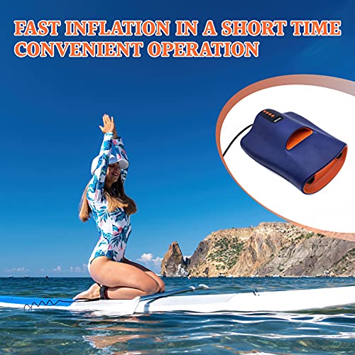 Paddle Board Pump Electric Portable - Stand up Paddle Board Pump for sup air Pump,20PSI High-Pressure with Auto-Off, Deflation Function and 12V DC Car Connector for Inflatables, Kayaks and Boats