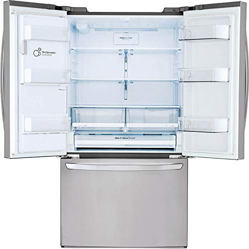LG LFXC22526S 24 Cu. Ft. Stainless Counter Depth French Door Refrigerator