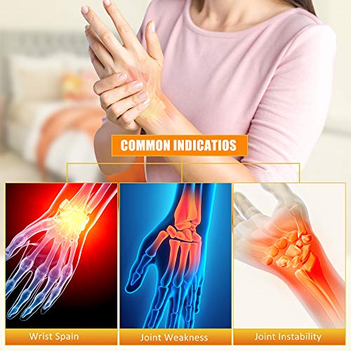 YUTANG Updated 2023 Wrist Brace for Carpal Tunnel, Night Sleep Wrist Support Brace, Wrist Splint, Great for Wrist Pain, Sprain, Sports Injuries, Joint Instability, Suitable for Left and Right Hands