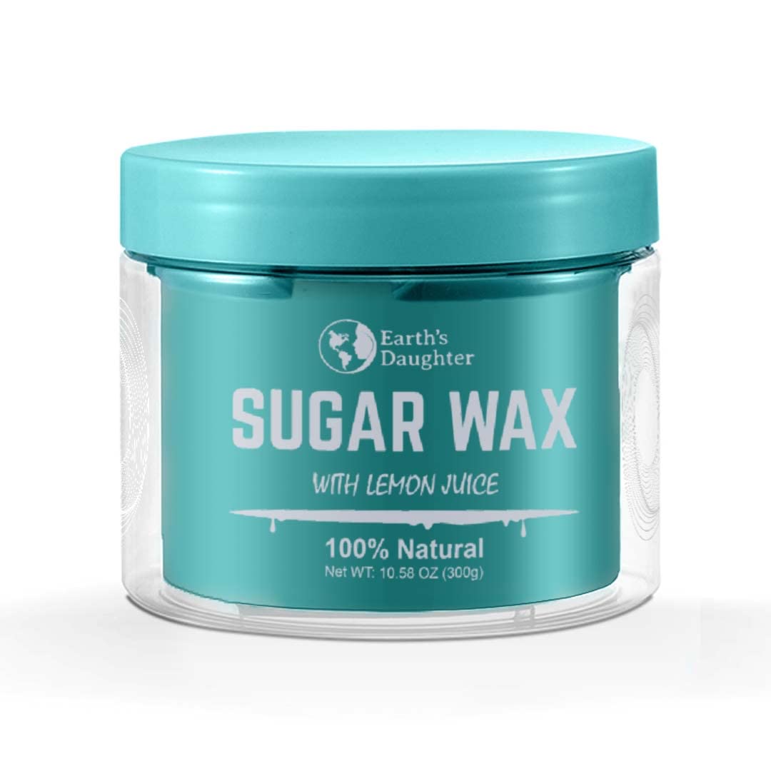 Sugar Wax Kit β Medium All Purpose Sugar Waxing Kit for Women - Organic Hair Removal β 10.6 oz Includes Applicators & Strips, Long Lasting, Gentle & Washable Sugaring Hair Removal, Home Waxing Kit β