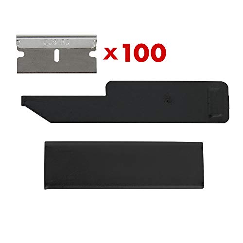 UltraSource 500205 Bulk Replacement Utility Knife Blades (Pack of 100), Replacement for Utility Knife, Razor Blade, Paint Scraper, and All Box Cutters