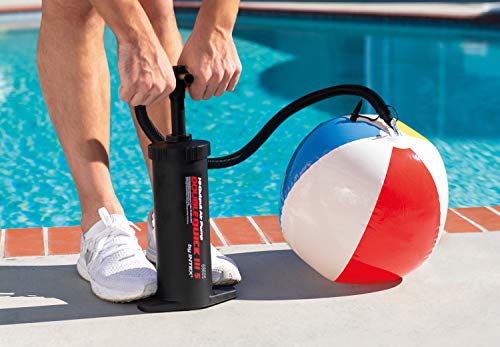 Intex Double Quick III S Hand Pump, 14.5", Black