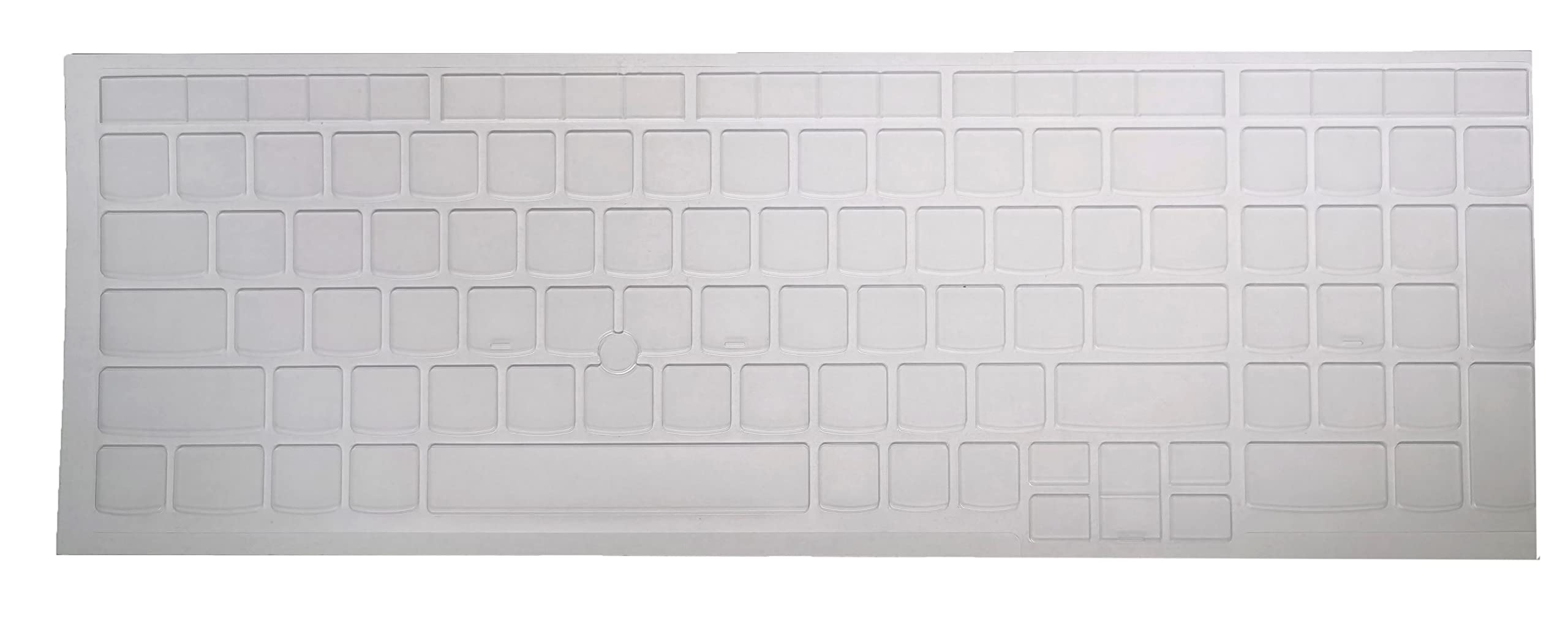 Keyboard Cover Protective Skin fits for Lenovo T15 & T15 Gen 2, T15p T15g L15 E15, E15 Gen 2, Thinkpad T570 T580 T590 E580 E590 E595 L590, Thinkpad P15v P15S P52 P52S P72 P53 P73