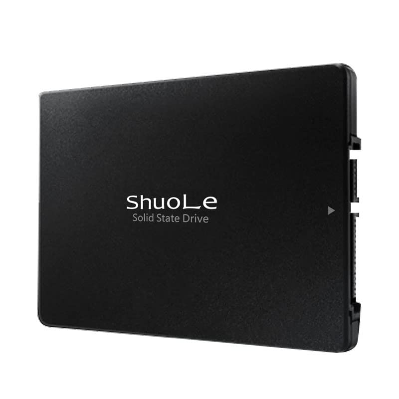 ShuoLe 256GB SSD 3D NAND TLC 2.5 inch SATA III Internal Solid State Drive, 2.5"/7mm 6 Gb/s, Up to 500 MB/s, Compatible with Laptop & PC Desktop