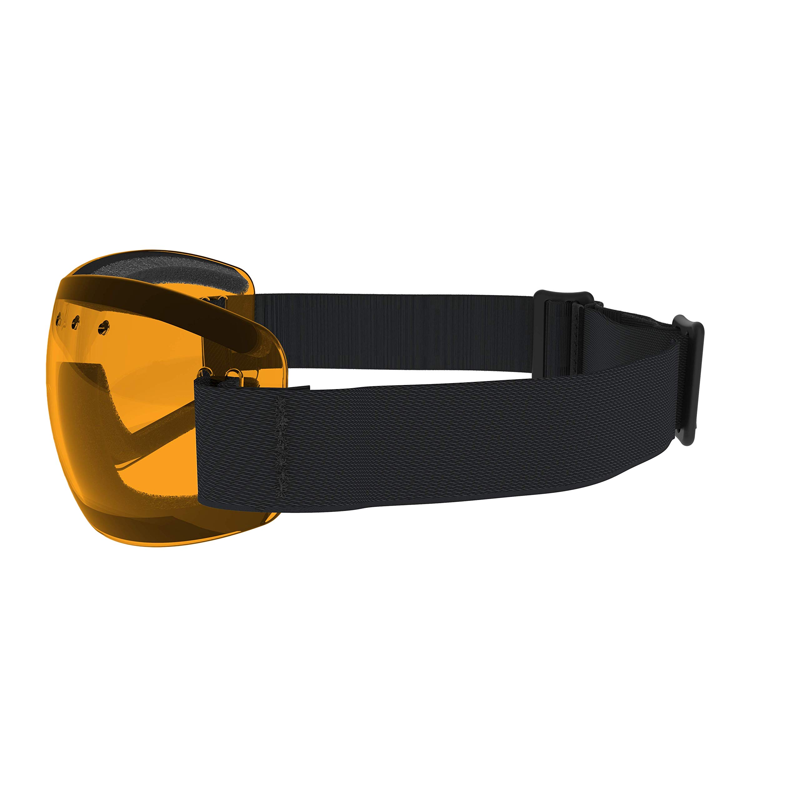 Kroop's 13-Five Goggles - Protect your eyes from Wind, Rain, Dust, and More. Great All-Purpose but Built for Extreme Sports. Made in USA. Red Flare
