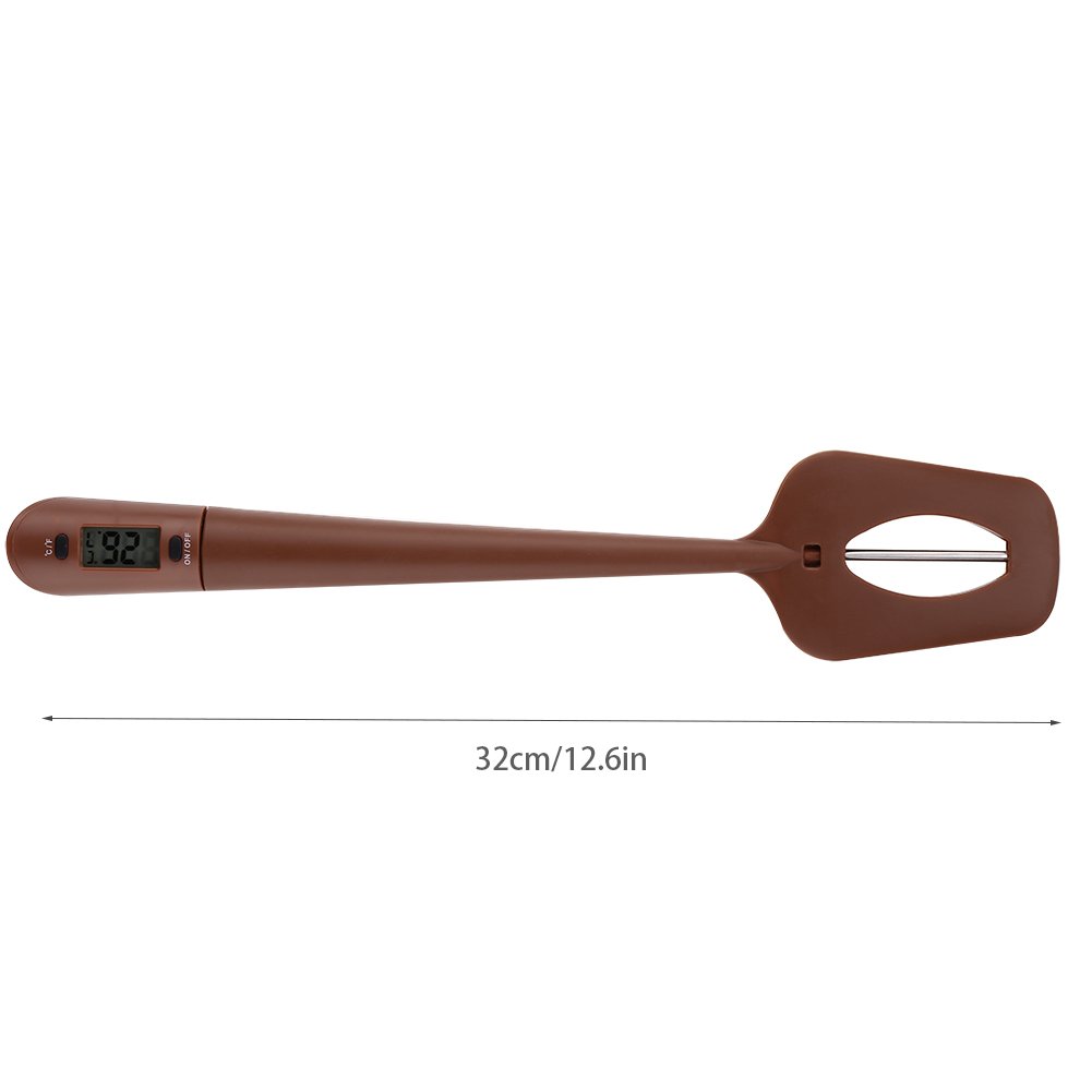 Silicon Candy Thermometer Digital Spatula Thermometer Professional Durable deep Frying Instant Read Temperature Reader and Stirrer for Kitchen Cooking,Baking BBQ, Candy,Chocolate,Sauce, Jam