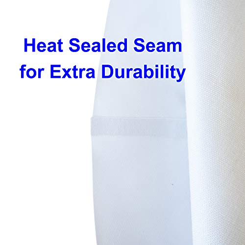 Tile Grout Masonry Mortar Bag with Molded in Tip Tear Puncture Resistant Heavy Duty Vinyl Piping Cement Bag 13 x 24