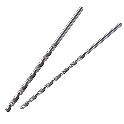 Vnsport 5pcs Extra Long 150mm HSS Twist Drill 2mm 3mm 3.5mm 4mm 5mm Straigth Shank Auger Wood Metal Drilling Tools Drill Bit