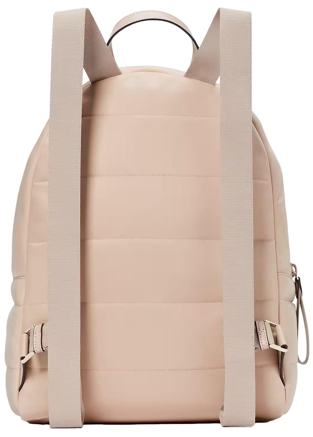 Kate Spade New York Women's Ella Ksnyl Puffy Backpack, Candied Pink