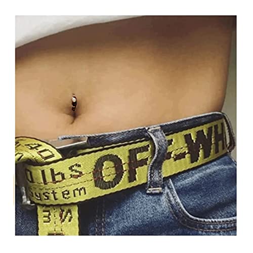 NORLSO 2 Pcs Black Clicker Belly Button Ring Barbell for Women Girls Buckle Buckle Belly Ring Body Piercing Simple Small Navel Ring (Black, 10-12)