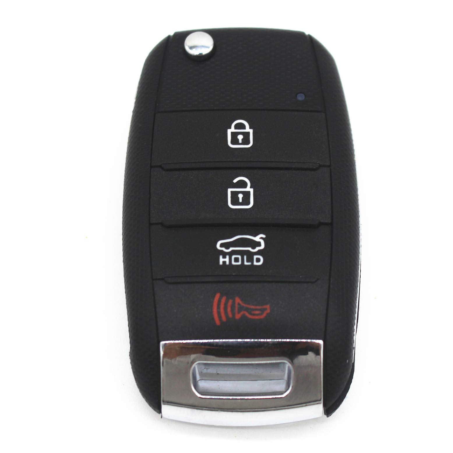 Keyless Remote Entry Flip Remote Key Fob Case Key Shell fit for KIA Sorento Carens Case Fob 4 Buttons
